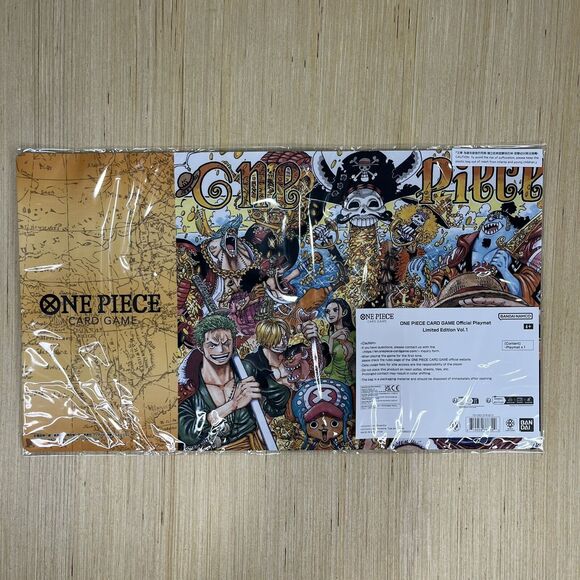 Bandai Namco | Games | One Piece Tcg Official Playmat Limited Edition Volume Vol 1 Card Game ...